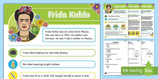 Ten Frida Kahlo Activities for Kids - Twinkl