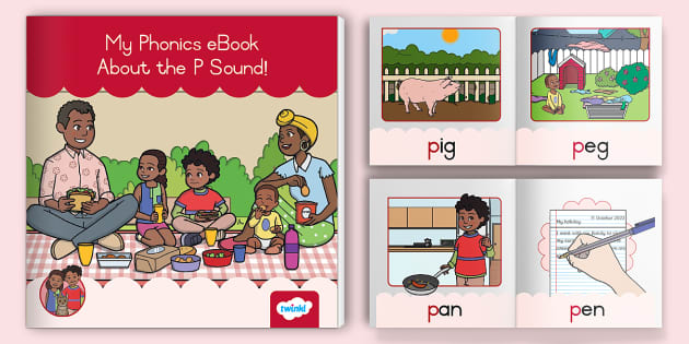 Grade R Phonics eBook: Letter P (teacher made) - Twinkl