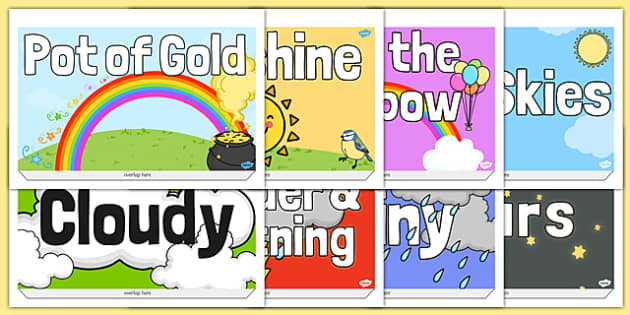 Weather Themed Class Behaviour Progress Chart (teacher made)