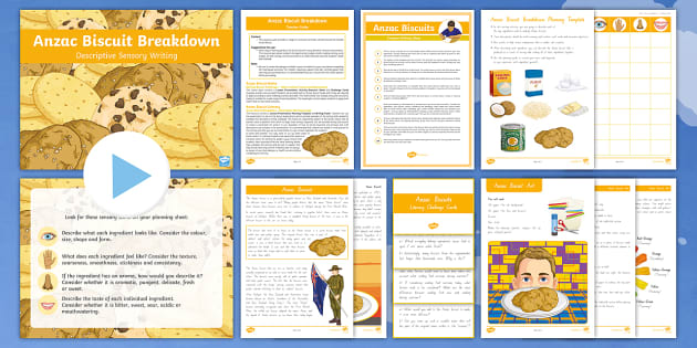 Anzac Day Biscuit Resource Pack (Teacher-Made) - Twinkl