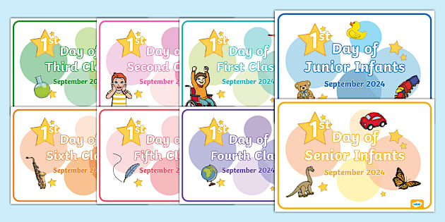 First Day of School Poster Ideas | Display Resources