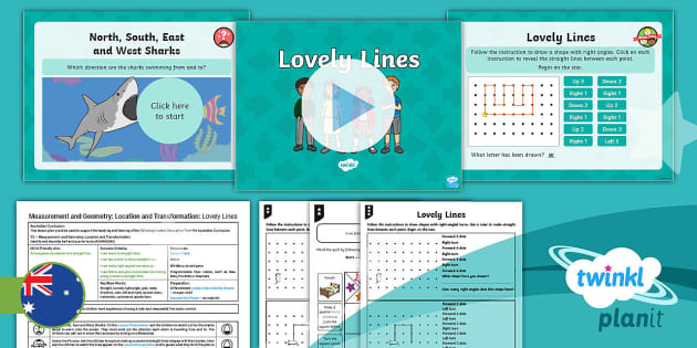 Year 2 Position, Direction and Movement Lesson 2 - Twinkl