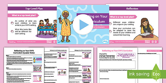 Reflecting on Your EYFS Curriculum (New EYFS 2021)