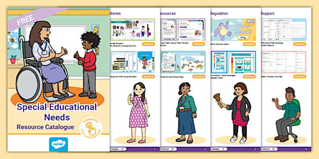 FREE SEN Resource Catalogue (teacher made) - Twinkl