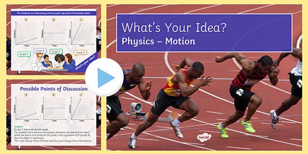 KS3 Motion What's Your Idea? PowerPoint (teacher made)