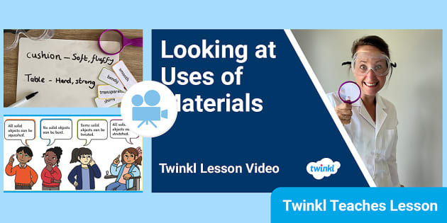 KS1 (Ages 5-7) Science: Uses of Materials (Teacher-Made)