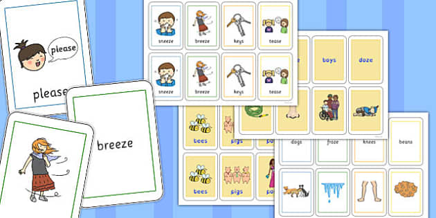 Final 'Z' Sound Playing Cards (teacher made) - Twinkl