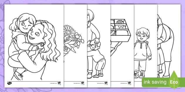 Mother’s Day Colouring Pages | Mother’s Day | Twinkl