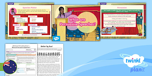 Phase 2 Speeches Lesson 1: What are Persuasive Speeches?