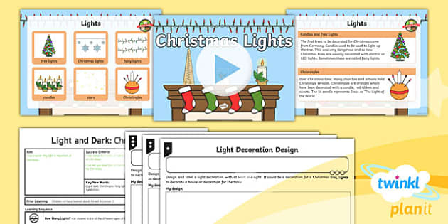 Celebrations of Light: Christmas Lights Year 2 Lesson Pack 6