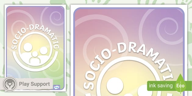 Sociodramatic Play Icon Display Poster Twinkl (teacher made)