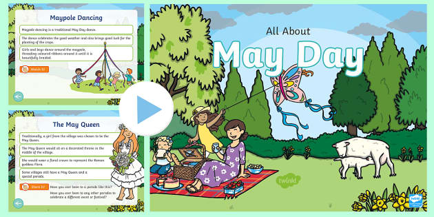 Interactive May Day PowerPoint | Teaching Resources | Twinkl
