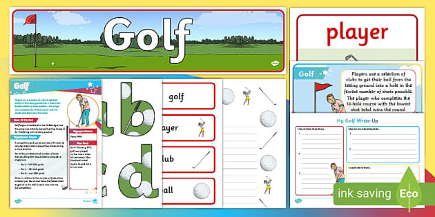 Ten Great Golf Activities for Kids - Twinkl