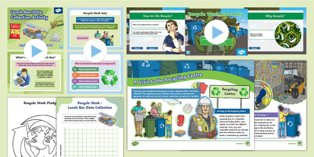 KS2 Recycle Week Resource Pack (teacher made) - Twinkl