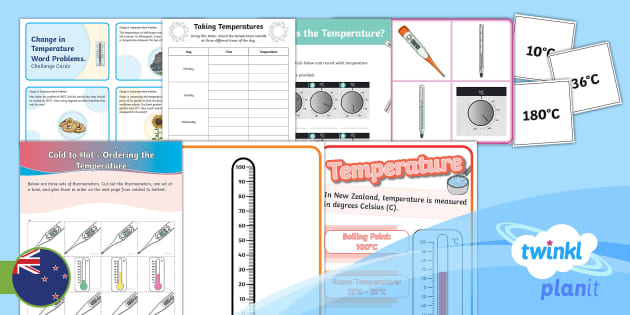 Level 2 Temperature Supporting Activity Pack (teacher made)