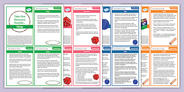 Take One Resource Outdoor Learning Teaching Ideas - Twinkl