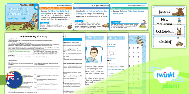 Year 2 The Tale of Peter Rabbit: Guided Reading Session 1