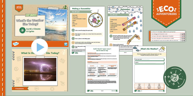 Foundation Eco Adventurers Earth's Climate and Cycles L1