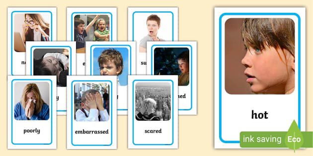 Emotions and Feelings Photo Prompt Frame - (teacher made)