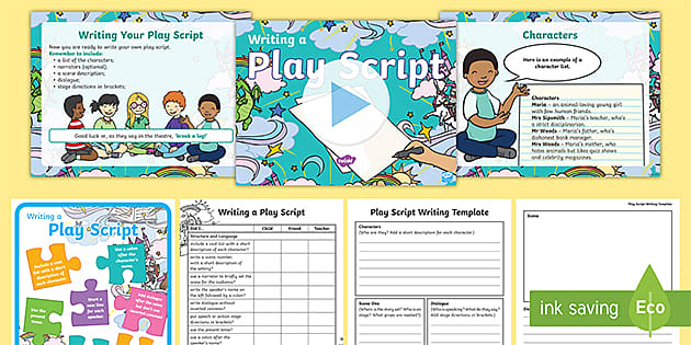Write A Play Script Activity Pack KS2 Play Scripts