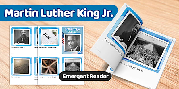 Martin Luther King Jr. Emergent Reader (teacher made)