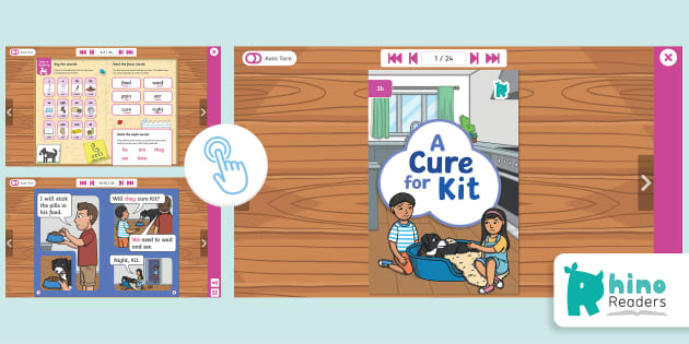 Level 3b Decodable Readers: A Cure for Kit (teacher made)
