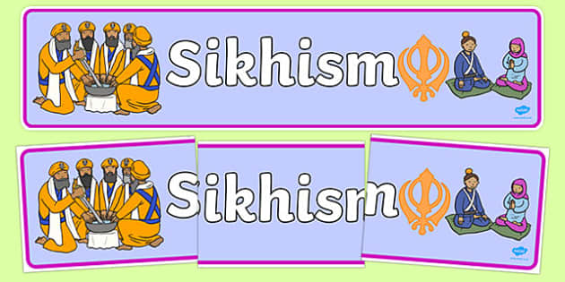 Sikhism Display Banner