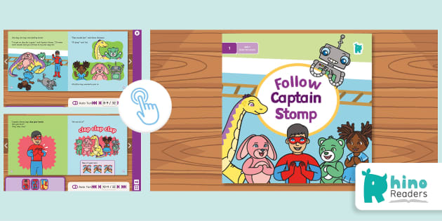 Level 1: Unit 1: Follow Captain Stomp (teacher made)