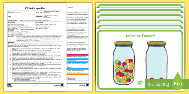 Worksheets on Comparing Quantities and Lesson Plan | Twinkl