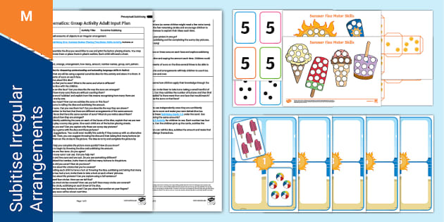 👉 EYFS Maths: Sunshine Subitising Group Activity Planning Pack