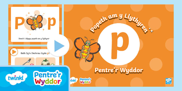 Pentre'r Wyddor: Popeth am y Llythyren p (Teacher-Made)
