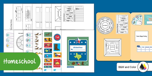 All About Texas Lapbook (teacher made) - Twinkl