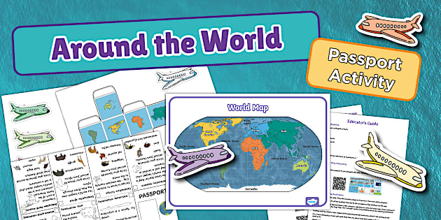 Around the World Passport Activity