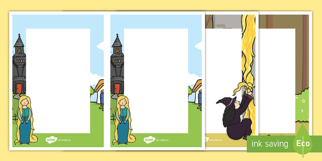 FREE! - Rapunzel Editable Notes from Teacher - Twinkl