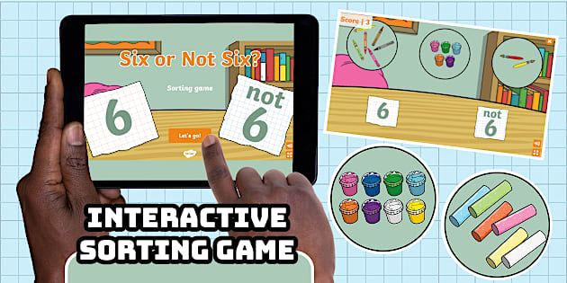 👉 Six or Not Six? Interactive Sorting Game