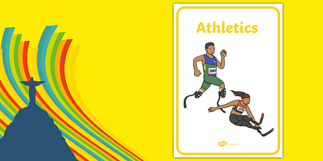 The Paralympic Events Athletics Display Posters - Twinkl