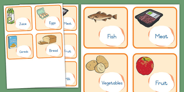 * NEW * Food Storage Labels (teacher made) - Twinkl