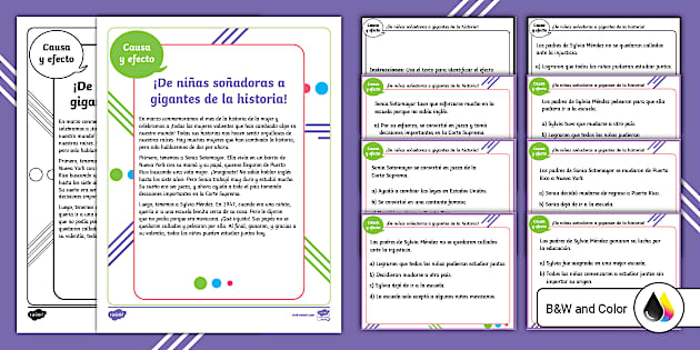 Actividad de causa y efecto para 3.° a 5.° grado: ¡De niñas soñadoras a