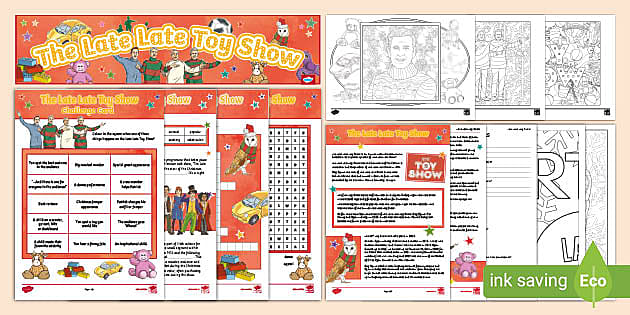 The Late Late Toy Show Senior Resource Pack (Teacher-Made)