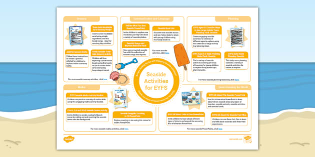 EYFS Seaside Activities | Twinkl (teacher made) - Twinkl