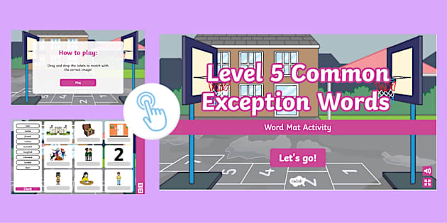 Level 5 Common Exception Words Word Mat | Twinkl Go! Level 5 Common Exception Words Word Mat | Twinkl Go!