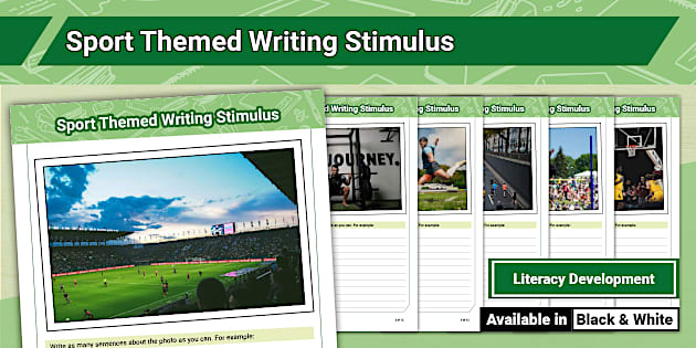 Sport-Themed Writing Frames
