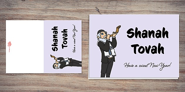 Shanah Tovah Rabbi Card | Twinkl Party (profesor hizo)