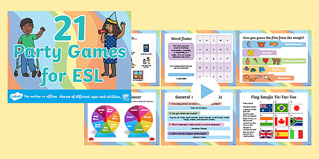 21 Party Games For ESL Classroom Party Games Twinkl 21 Party Games For ESL Classroom Party Games Twinkl