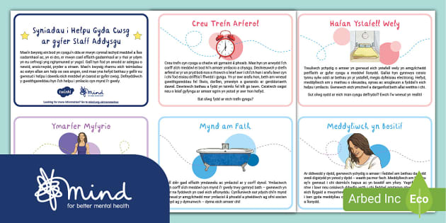 Lles Staff: Syniadau i Helpu gyda Chwsg (Teacher-Made)