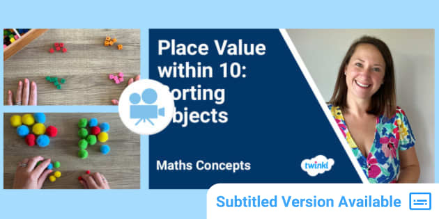 👉 Place Value within 10: Sorting Objects - Maths Concept Video 👉 Place Value within 10: Sorting Objects - Maths Concept Video