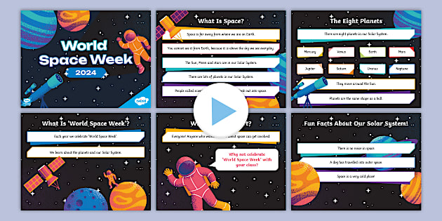 World Space Week PowerPoint (ティーチャーメイド)