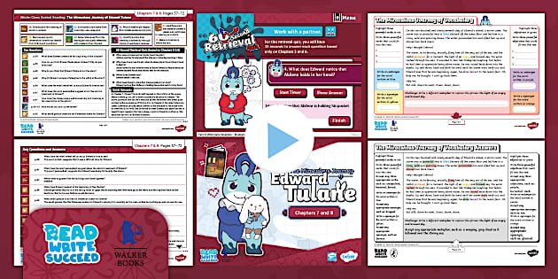 FREE! - The Miraculous Journey of Edward Tulane Whole-Class Guided Reading