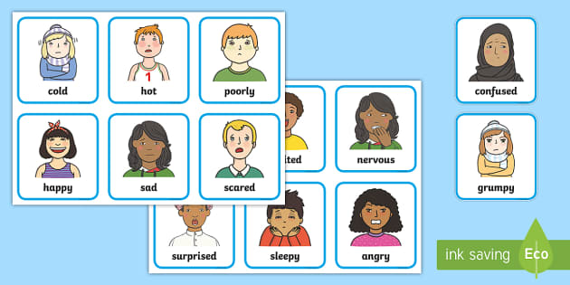 Emotion Cards (teacher made)