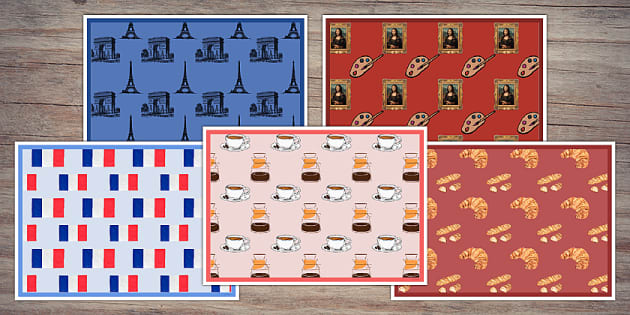 Paris Placemats | Twinkl Party (teacher made) - Twinkl
